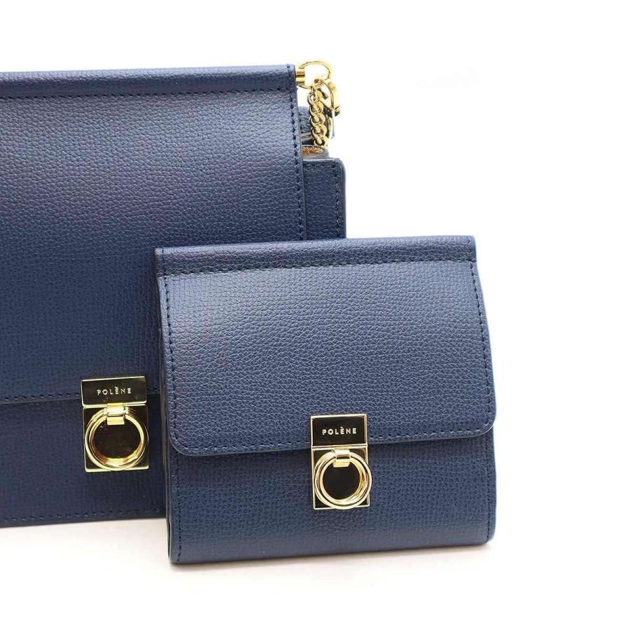 POLENE ポレーヌ Num〓ro Sept Mini チェーンショルダーレザー POLENE ポレーヌ Num〓ro Sept Mini チェーンショルダーレザー