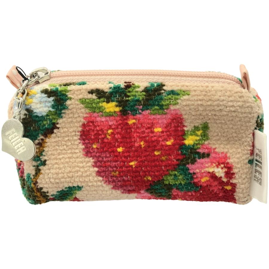 feiler FEILER フェイラー ストロベリーフィールドプティ ミニポーチ ピンク ITJWJK3XEQNE : MODESCAPE Yahoo!ショップ - 通販 - Yahoo!ショッピング