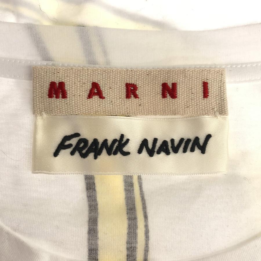MARNI（マルニ） 18AW FRANK NAVIN プリントTシャツ C18THJEL32EP3SCP30 ホワイト 38 ...