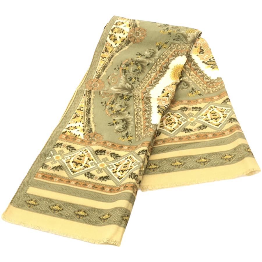 ETRO エトロ ウールシルクフローラルストール グリーン系 ITKGZZIRGKS5 : MODESCAPE Yahoo!ショップ - 通販 ...