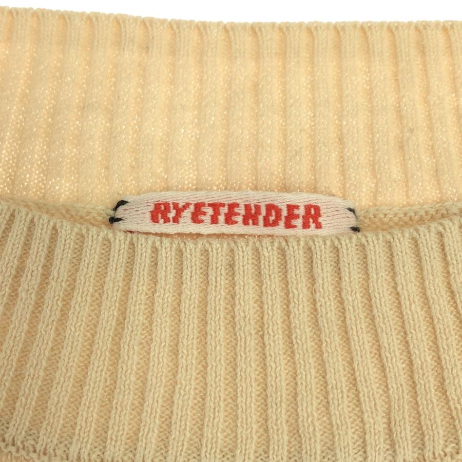 RYE TENDER ライテンダー MOORE SWEATER S/S リネンコットンニットセーター R21-01-01-011 オイスター 0 ITKWPD0EJEEQ : rc ...