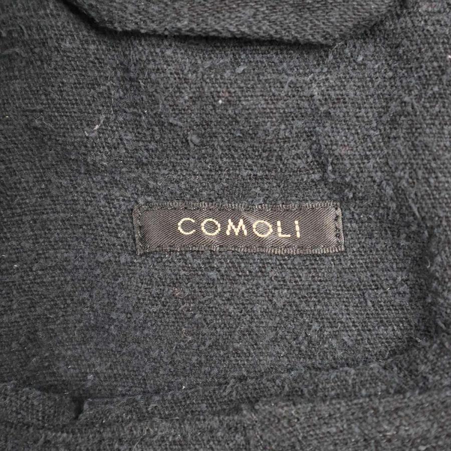 COMOLI コモリ 18SS シルクネップパーカー M01-01008 ブラック 2 COMOLI コモリ 18SS シルクネップパーカー M01-01008 ブラック 2