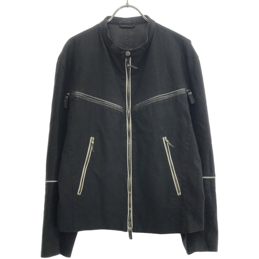 JIL SANDER ジルサンダー シングルライダースジャケット ブラック 48 ITSUOYZUD9ZM : MODESCAPE Yahoo!ショップ - 通販 - Yahoo!ショッピング