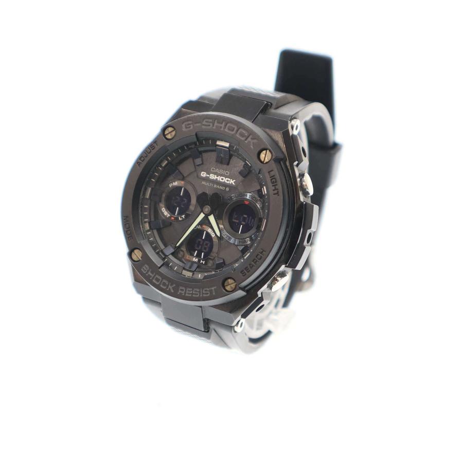 G-SHOCK CASIO カシオ ジーショック G-STEEL ソーラー腕時計 GST-W100G ブラック ITTWKVV2S17O ...