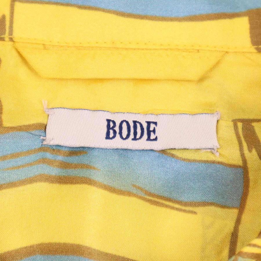 BODE NY ボーディー ロゴ刺繍グラフィックプリントシルクシャツ イエロー XL/XXL ITTXQ8O4C4CT : rc-ittxq8o4c4ct-uulq : MODESCAPE ...