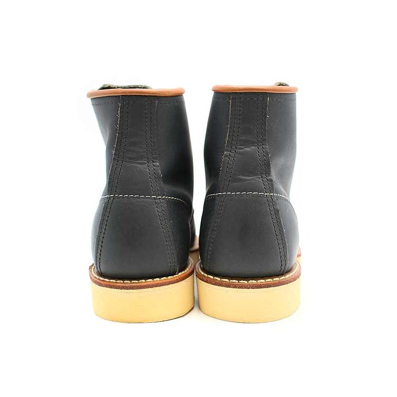 RED WING SHOES レッドウィング 6inch Classic Moc 6インチモックトゥブーツ ブラック 25cm 8859 ...