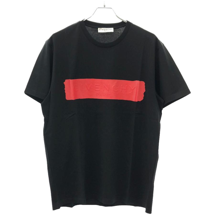 GIVENCHY ジバンシィ 3D Latex Logo T-Shirt Tシャツ BM70ZR3002 ブラック S ITWRN7NFXZZI : MODESCAPE Yahoo!ショップ ...