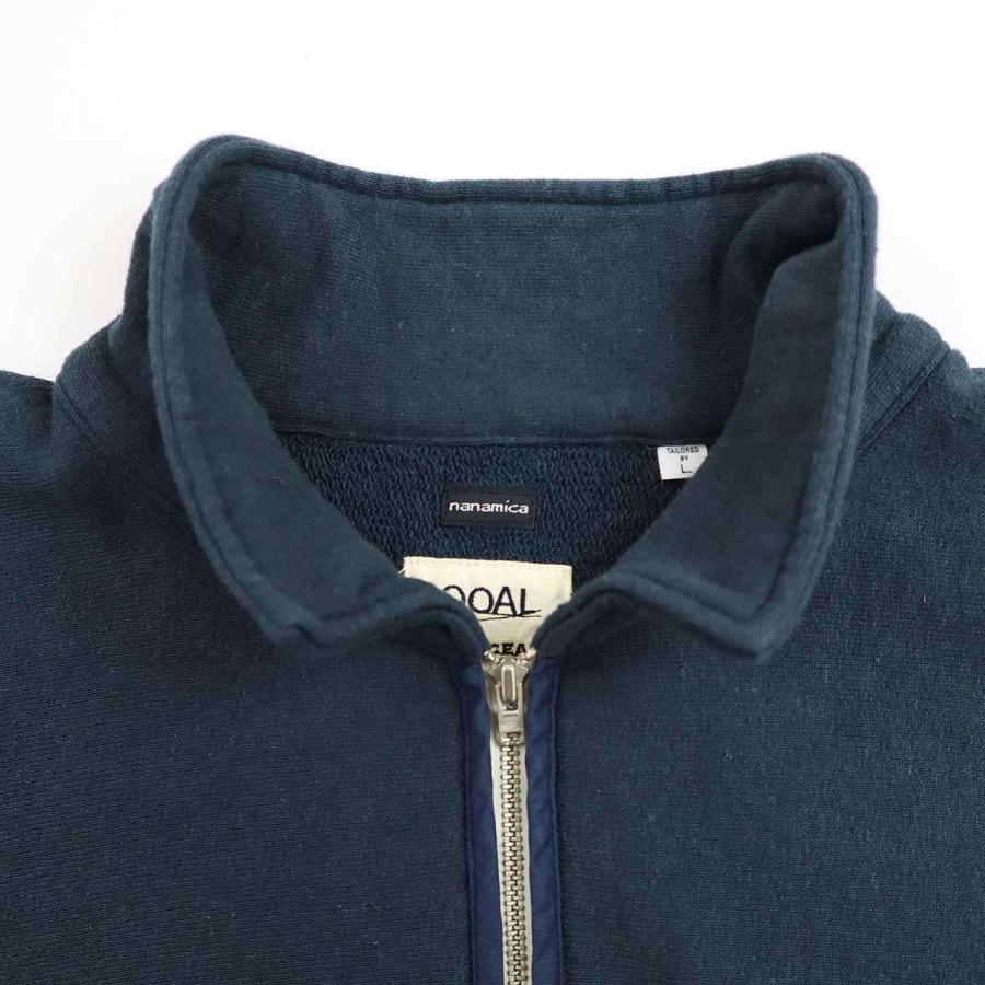 nanamica ナナミカ 24SS Half Zip-Up Sweat ハーフジップスウェットトレーナー ネイビー L SUHS406 ITX9ICLBM2DR : rc ...