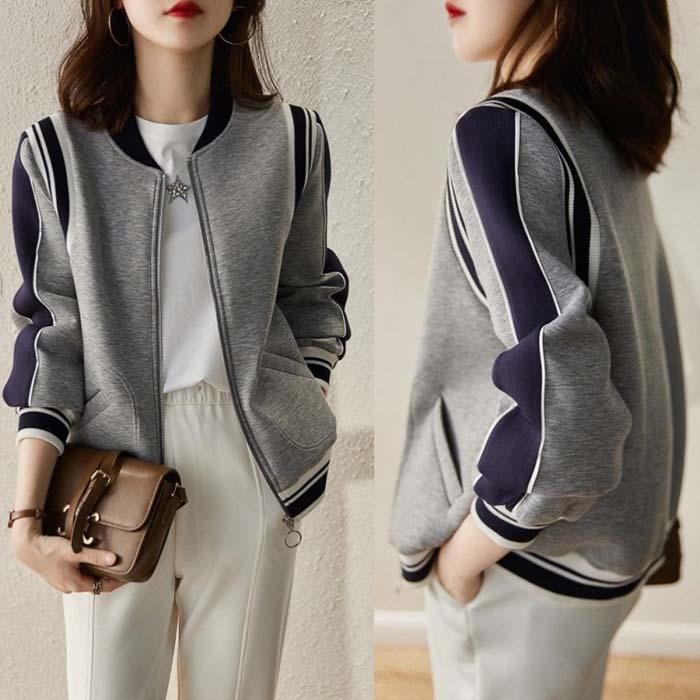 ジャケット コート ノーカラー MA-1 長袖 M L XL 2XL 3XL 4XL 7号 9号 11号 13号 15号 17号 19号 ミディアム ミディ丈 防寒 カーディガン ...