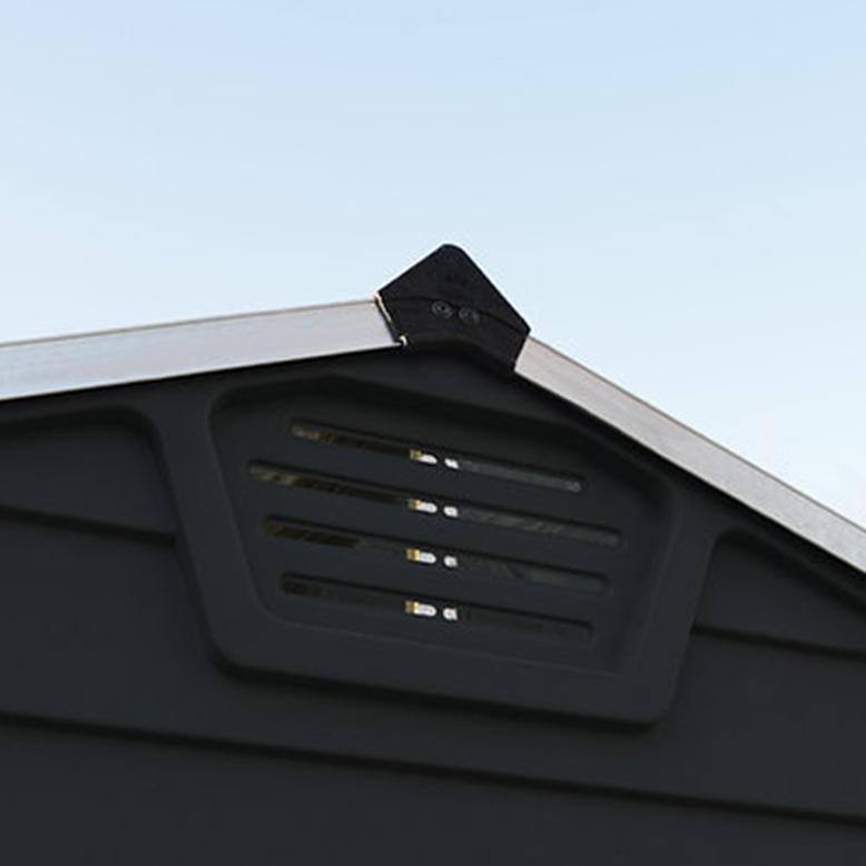 物置 収納庫 185×154 CANOPIA カノピア スカイライト 6×5 ミッドナイト メーカー直送/代金引換・同梱不可 wfs1 : DEPOS life style - 通販 ...