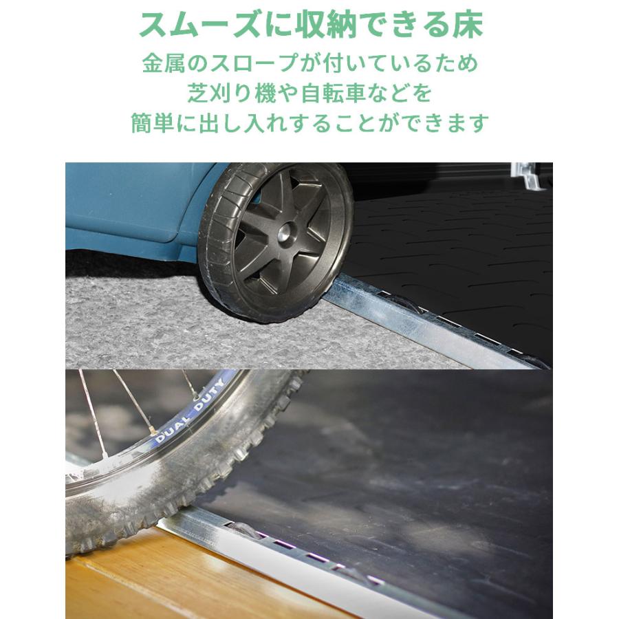 物置 収納庫 横幅185x奥行154cm CANOPIA カノピア ルビコン 6×5 ダークグレー【メーカー直送/代金引換・同梱不可】wfs1 : DEPOS life style - 通販 ...