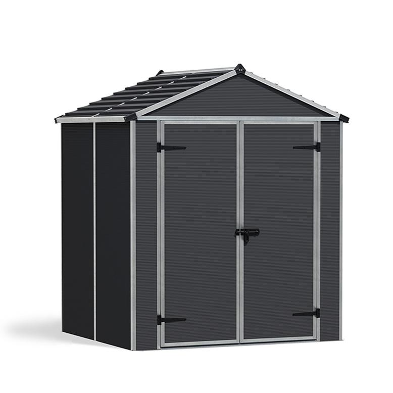 物置 収納庫 横幅185x奥行154cm CANOPIA カノピア ルビコン 6×5 ダークグレー【メーカー直送/代金引換・同梱不可】wfs1 : DEPOS life style - 通販 ...