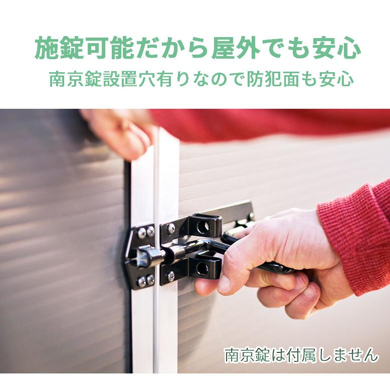 物置 収納庫 横幅185x奥行379cm CANOPIA カノピア ルビコン 6×12 ダークグレー 【メーカー直送/代金引換・同梱不可】wfs1 : DEPOS life style ...