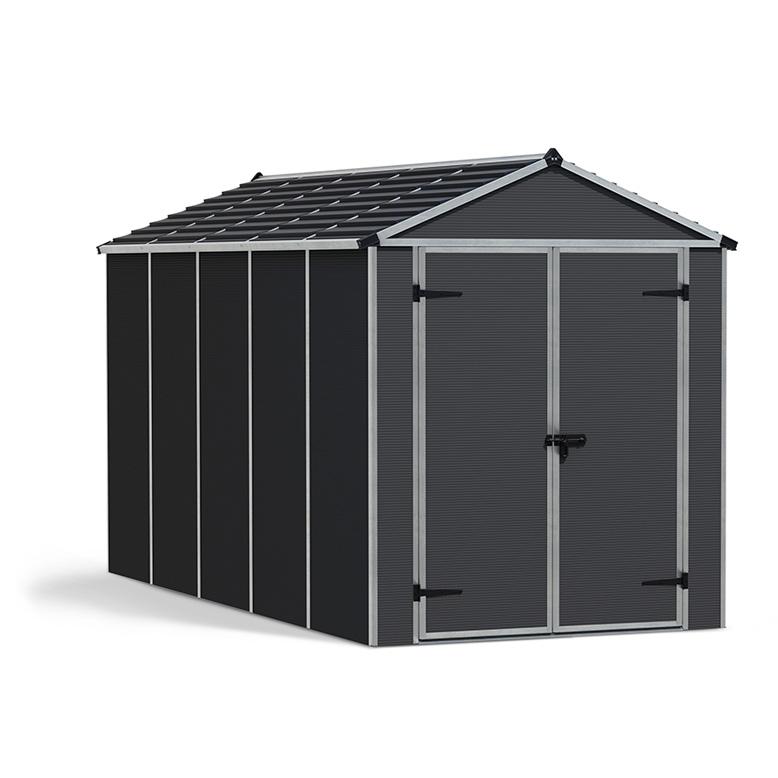 物置 収納庫 横幅185x奥行379cm CANOPIA カノピア ルビコン 6×12 ダークグレー 【メーカー直送/代金引換・同梱不可】wfs1 : DEPOS life style ...
