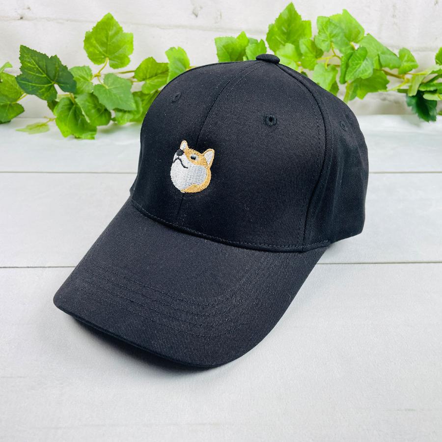GENTLY STANDARD HAT LABO 柴犬フェイス カスタム刺繍キャップ（帽子） : モフタス・ストア ヤフー店 - 通販 ...