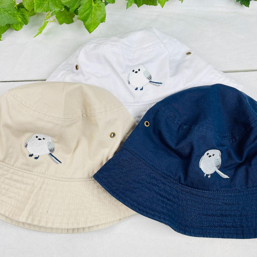 NEWHATTAN STANDARD HAT LABO シマエナガ カスタム刺繍 バケットハット（帽子） : モフタス・ストア ヤフー店 ...