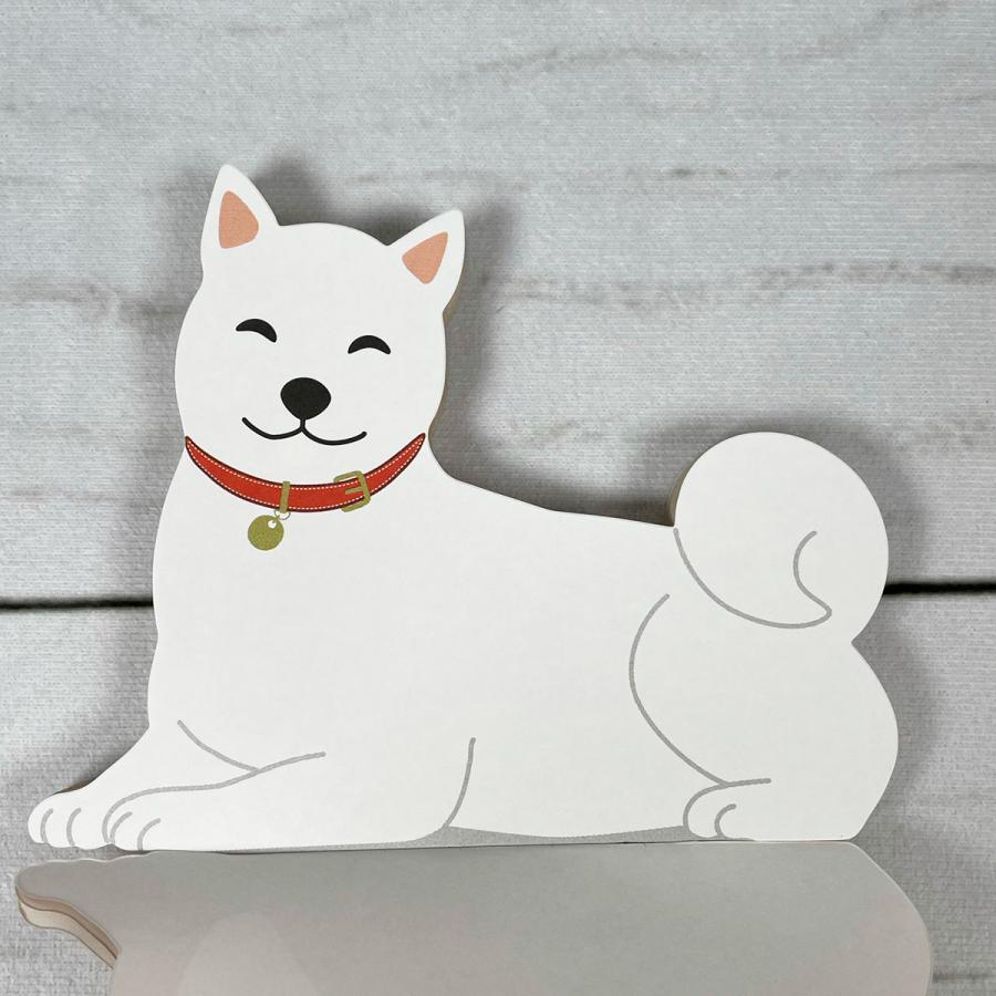 グリーティングライフ アニマルダイカットメモ ジャパニーズドッグ 伏せ（柴犬） ETN-148 : モフタス・ストア ヤフー店 - 通販 - Yahoo!ショッピング