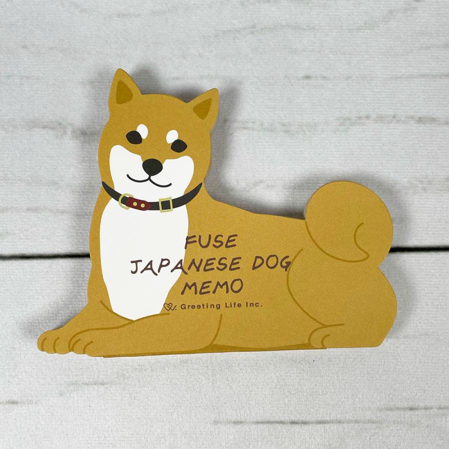 グリーティングライフ アニマルダイカットメモ ジャパニーズドッグ 伏せ（柴犬） ETN-148 : モフタス・ストア ヤフー店 - 通販 - Yahoo!ショッピング