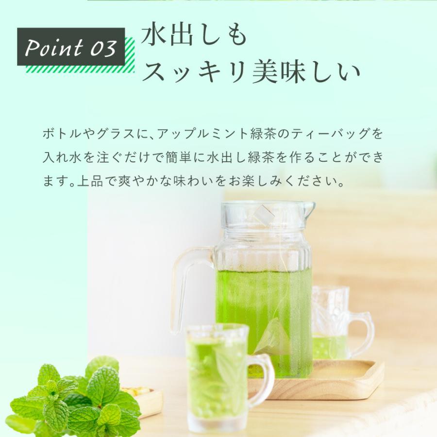 みずたま農園製茶場 ハーブティー アップルミント × 緑茶 ティーバッグ 2.5g×35p 国産 静岡 : みずたま農園・もぐはぐ農園 - 通販 - Yahoo!ショッピング