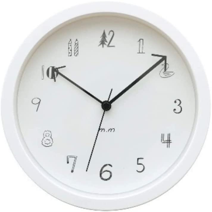 松尾ミユキ ウォールクロック S (ホワイト） : moikka! - 通販 - Yahoo!ショッピング