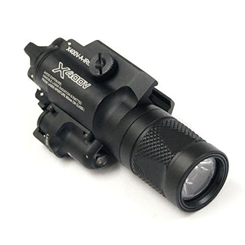 SUREFIRE X400VタイプLEDライト＆レーザー CREE LED使用 /ストロボ搭載 （292） : 総合エアガンSHOPモケイ ...