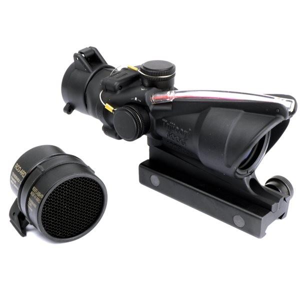 ARROW OPTICS ACOG TA31タイプ 4倍スコープ 集光式 レティクル 立体Trijicon ACOG刻印 BK/DE（353 ...