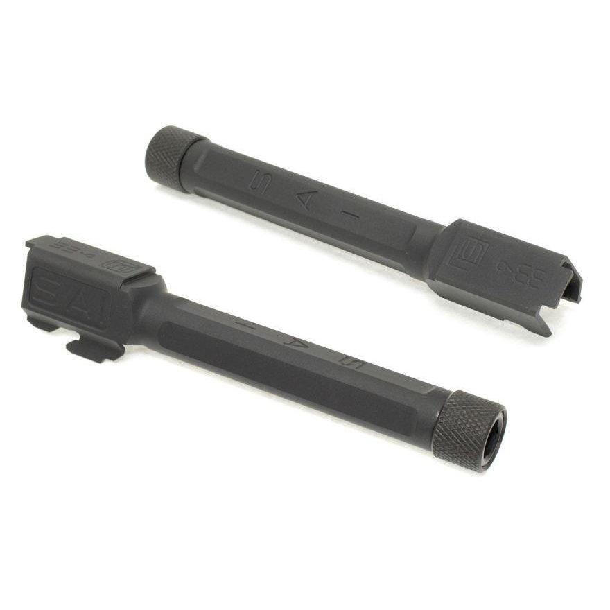 Guns Modify G17 SA CNC Tier 1 アルミスライド＆ステンレス ボックスフルート スレッドアウターバレルBK&インナーバレルセット :603055:総合エアガンSHOP ...