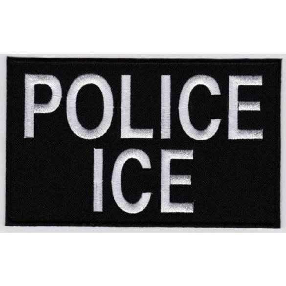 ICE POLICE Panel パッチ イホワイト（719） : 総合エアガンSHOPモケイパドック - 通販 - Yahoo!ショッピング
