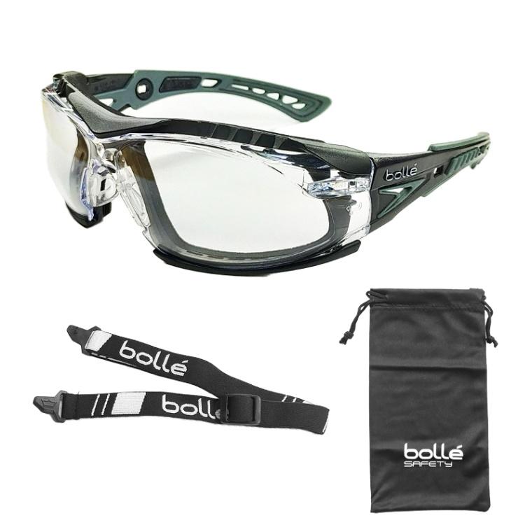 BOLLE ゴーグル RUSH Plus ラッシュプラス ガスケット＆ストラップ ソフトケース 3点セット : 総合エアガンSHOPモケイパドック - 通販 - Yahoo!ショッピング