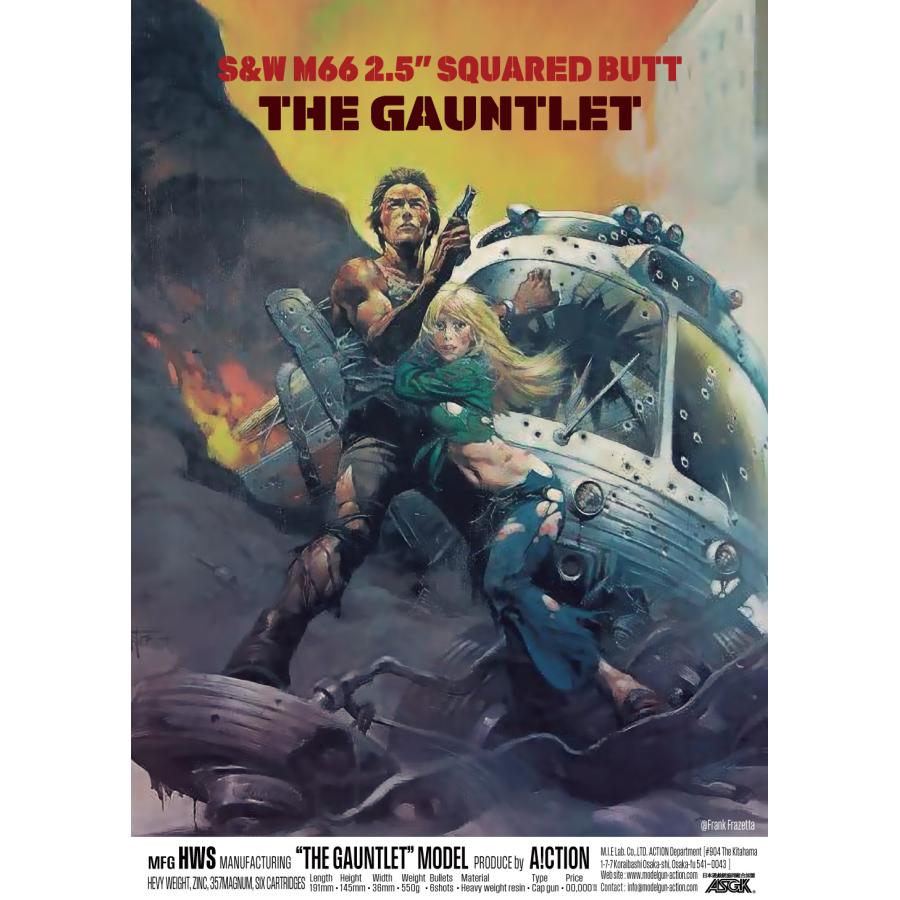 A!CTION 発火型モデルガン S&W M66 2.5インチ スクウェアバット ガントレットモデル ACTION アクション : 総合エアガンSHOPモケイパドック - 通販 - Yahoo ...