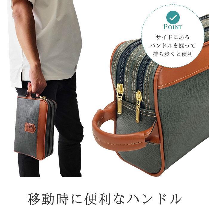 セカンドバッグ クラッチバッグ メンズ 小さめ ダブルファスナー 横型 縦持ち 日本製 豊岡製鞄 25938【取り寄せ品】平野鞄 :25938:木馬家具 - 通販 - Yahoo!ショッピング