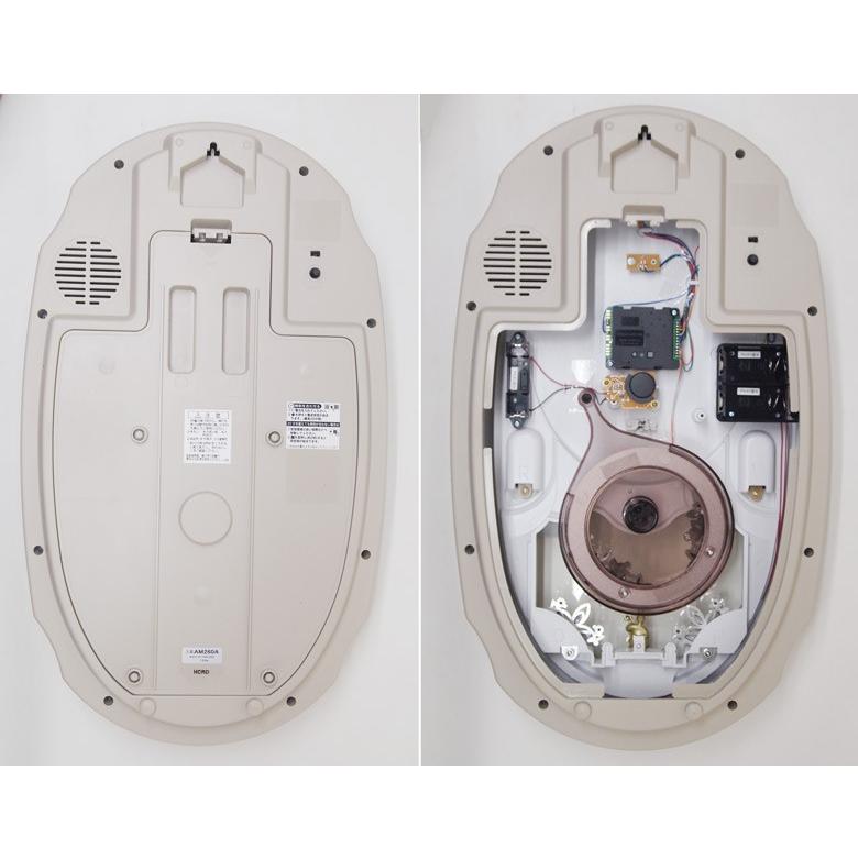 SEIKO セイコー アミューズ時計 電波掛時計 ウエーブシンフォニー 16曲 振り子 茶マーブル模様光沢仕上げ AM260A 取り寄せ品 ...