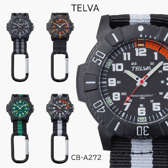 TELVA クレファーTELVA テルバ ハンギングウオッチ アナログウオッチ カラフル CB-A272-BK/CB-A272-GN/CB-A272-GR/CB-A272-OR : 木馬家具 ...