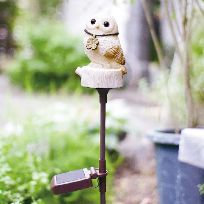 ガーデンソーラーライト LEDライト 防水 ソーラーライト 小鳥 KL-10397、 カエル KL-10398、 フクロウ KL-10399、 ウサギ KL-10411、 ウエルカム KL ...