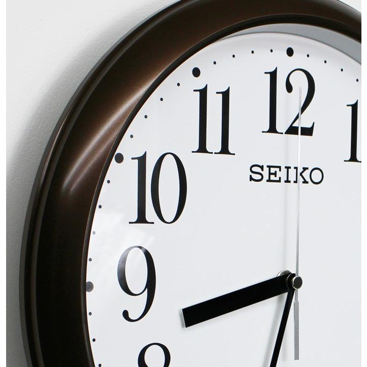 セイコー 電波掛け時計 スタンダード 茶 KX218B/シルバー KX218S : kx218 : 木馬家具 - 通販 - Yahoo!ショッピング