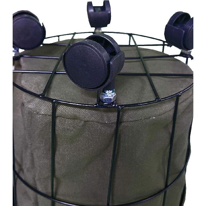 アビテ トゥジュール・ラウンドカート LR-006 小物入れ 洗濯物入れ ランドリーバスケット ランドリーボックス : 木馬家具 - 通販 - Yahoo!ショッピング