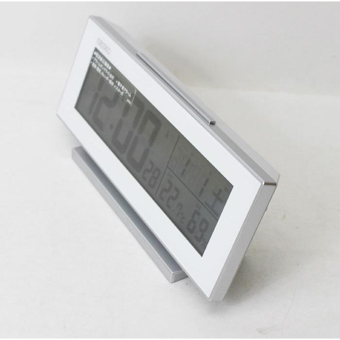 セイコー 電波目覚まし時計 デジタル 温湿度計付 SQ324W/SQ324K : 木馬家具 - 通販 - Yahoo!ショッピング