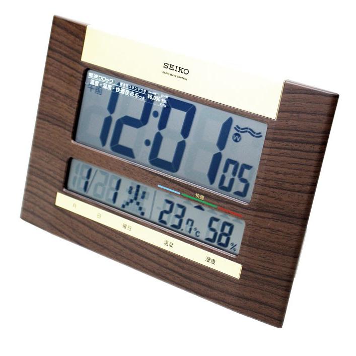 セイコークロック 電波掛置兼用時計 SQ440B :SQ440B:木馬家具 - 通販 - Yahoo!ショッピング