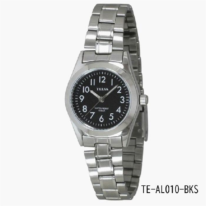クレファー TELVA テルバ アナログウオッチ レディース 10気圧防水 腕時計TE-AL010-BKS、TE-AL010-WTS 、TE-AL011-WTS 【メール便 送料無料 ...