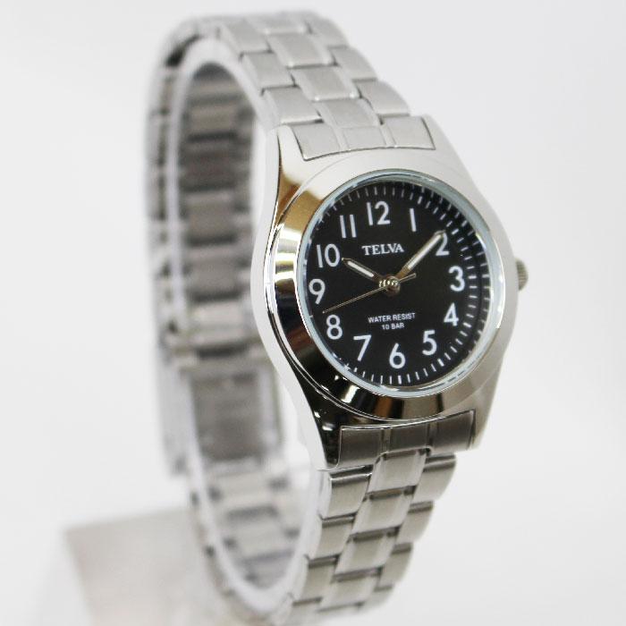 クレファー TELVA テルバ アナログウオッチ レディース 10気圧防水 腕時計TE-AL010-BKS、TE-AL010-WTS 、TE-AL011-WTS 【メール便 送料無料 ...