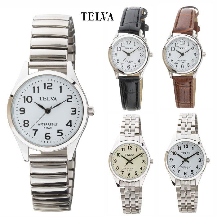 TELVA テルバ アナログウオッチ レディース 腕時計 TE-AL146-BKS/TE-AL147-BRS/TE-AL148-CHS/TE-AL148-WTS/TE-AL149-WTS ...