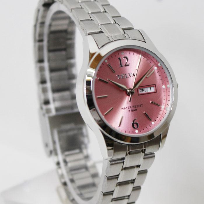 TELVA クレファー TELVA テルバ アナログウオッチ レディース 腕時計 日本製ムーブメント 日付・曜日付 TE-AL176 、TE-AL177、TE-AL178、TE-AL183 ...