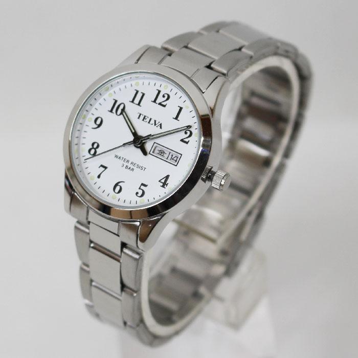 TELVA クレファー TELVA テルバ アナログウオッチ レディース 腕時計 日本製ムーブメント 日付・曜日付 TE-AL176 、TE-AL177、TE-AL178、TE-AL183 ...
