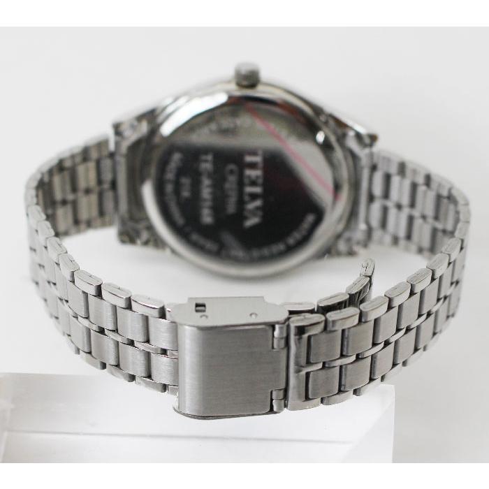 TELVA クレファー テルバ 腕時計 アナログ メンズ メタルバンド シルバー TE-AM148-WTS /TE-AM148-BKS : 木馬家具 - 通販 - Yahoo!ショッピング