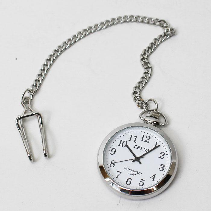 TELVA クレファー TELVA テルバ アナログウオッチ メンズ 懐中時計 TE-AM153 日本製ムーブメント : 木馬家具 - 通販 - Yahoo!ショッピング