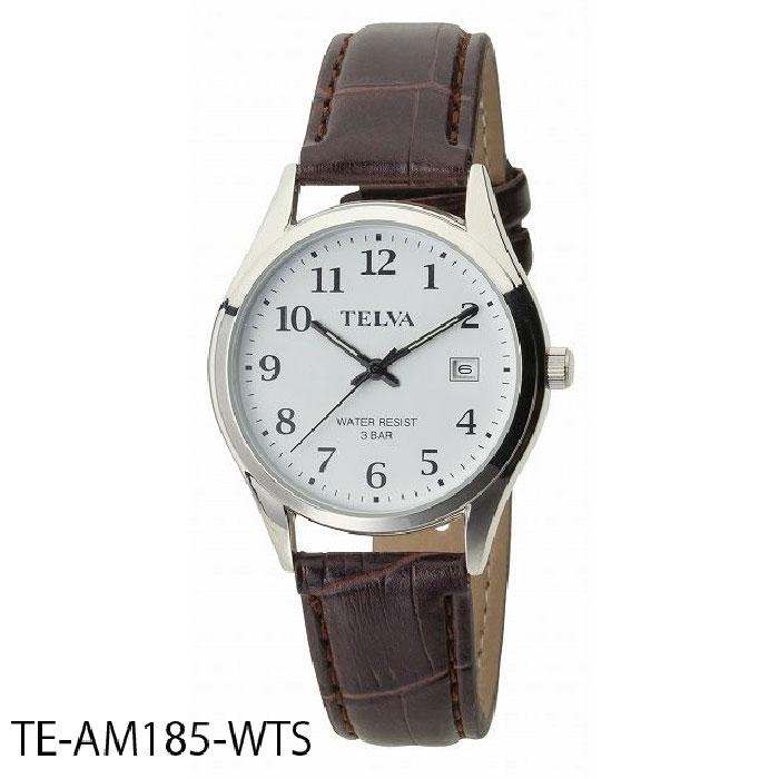 TELVA クレファー テルバ 薄型 アナログウオッチ メンズ 腕時計 日本製ムーブメント TE-AM184-WTS/TE-AM185-WTS/TE-AM186-WTS/TE-AM187 ...