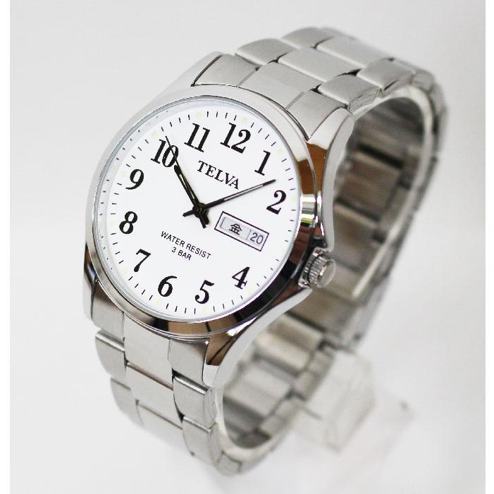 TELVA クレファー TELVA テルバ アナログウオッチ メンズ 腕時計 日本製ムーブメント 日付・曜日付 TE-AM176、TE-AM177、TE-AM180、TE-AM179、TE ...