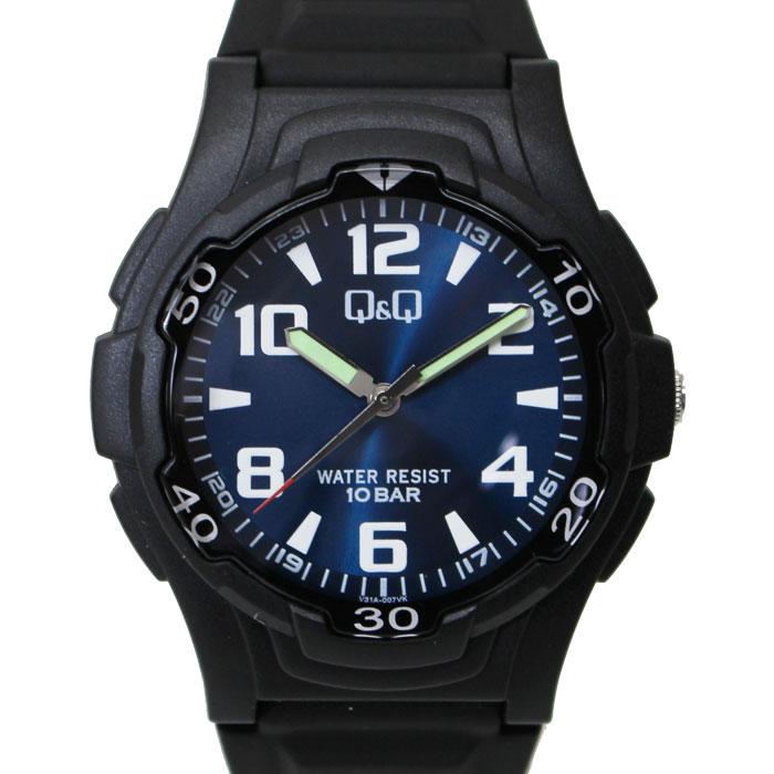 Q&Q シチズン Q＆Q 腕時計 アナログ 10気圧防水 ウレタンベルト メンズ V31A-007VK・V31A-008VK・V31A-009VK : 木馬家具 - 通販 - Yahoo!ショッピング