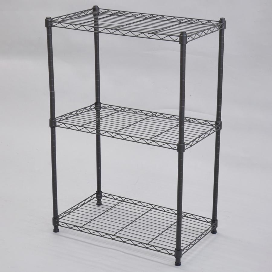 エイ・アイ・エス 配送無料 19Φスチールラックセット キャスター付き W600 D350 H960 スチールラック ラック リビング 子供部屋 ホワイト/ブラウン AIS-ALC6090 ...