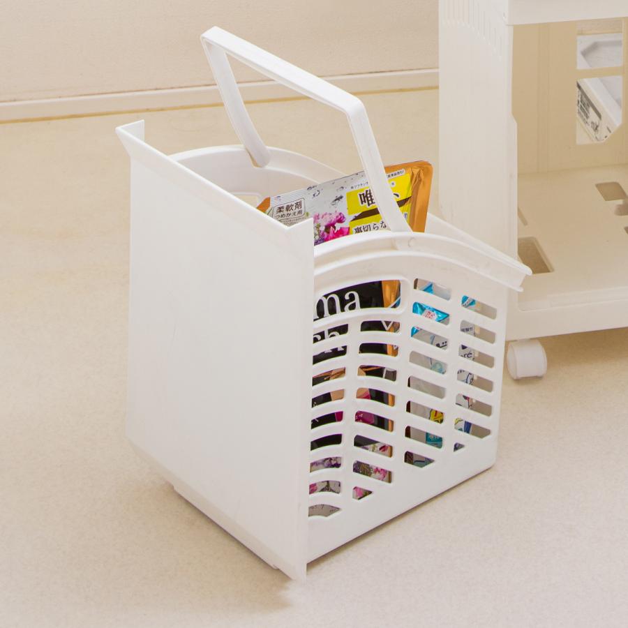 平和工業 配送無料 ランドリーボックス クレバン ハーフ2段 W220 D287 H725 クレバンシリーズ ランドリー収納 ランドリールーム 収納家具 キャスター付き HW-LBCV2H ...